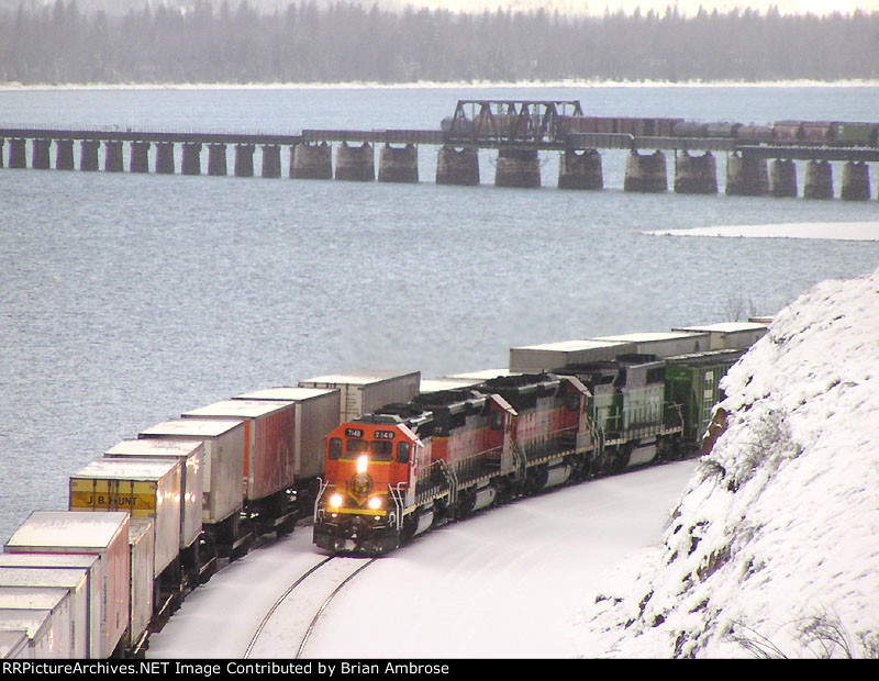 BNSF 7148 West